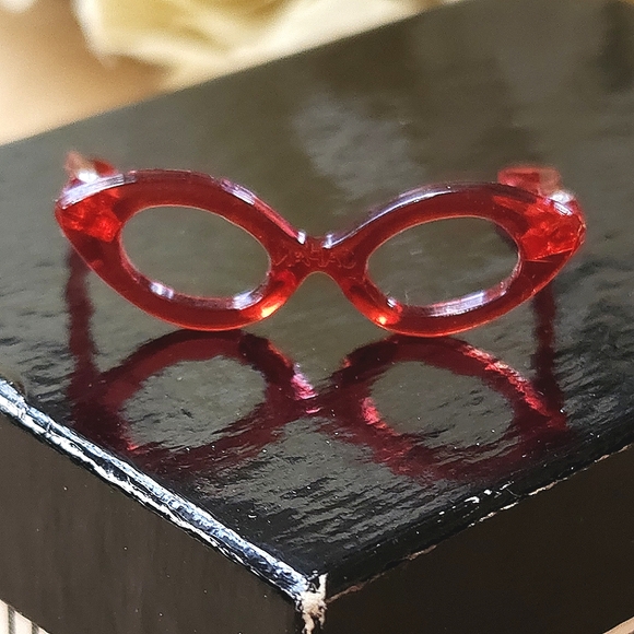 Vintage | Toys | Vintage 96s Ideal Tammy Doll Red Cat Eye Glasses Red ...